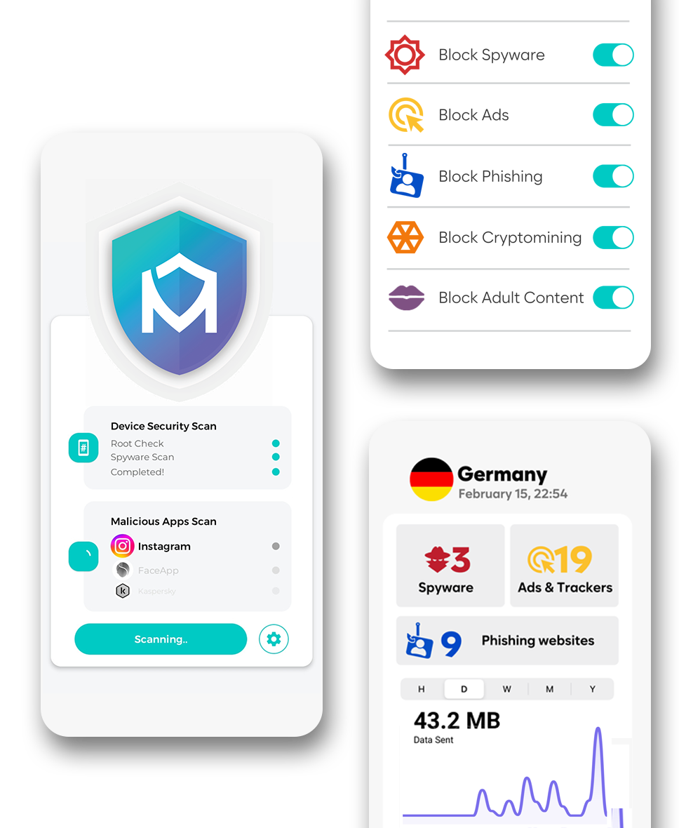 Online privacy & mobile security for Android | Malloc Privacy & Security VPN